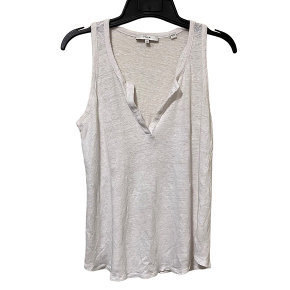 Vince | Tops | Vince Split Neck Tank | Poshmark